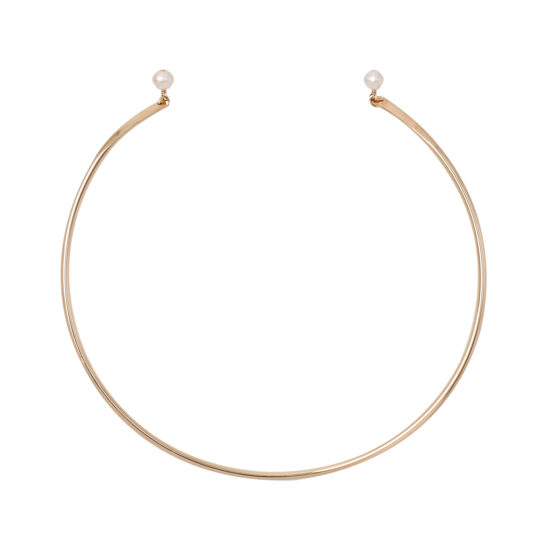 Gold filled necklace pearls | New Vintage By Kriss